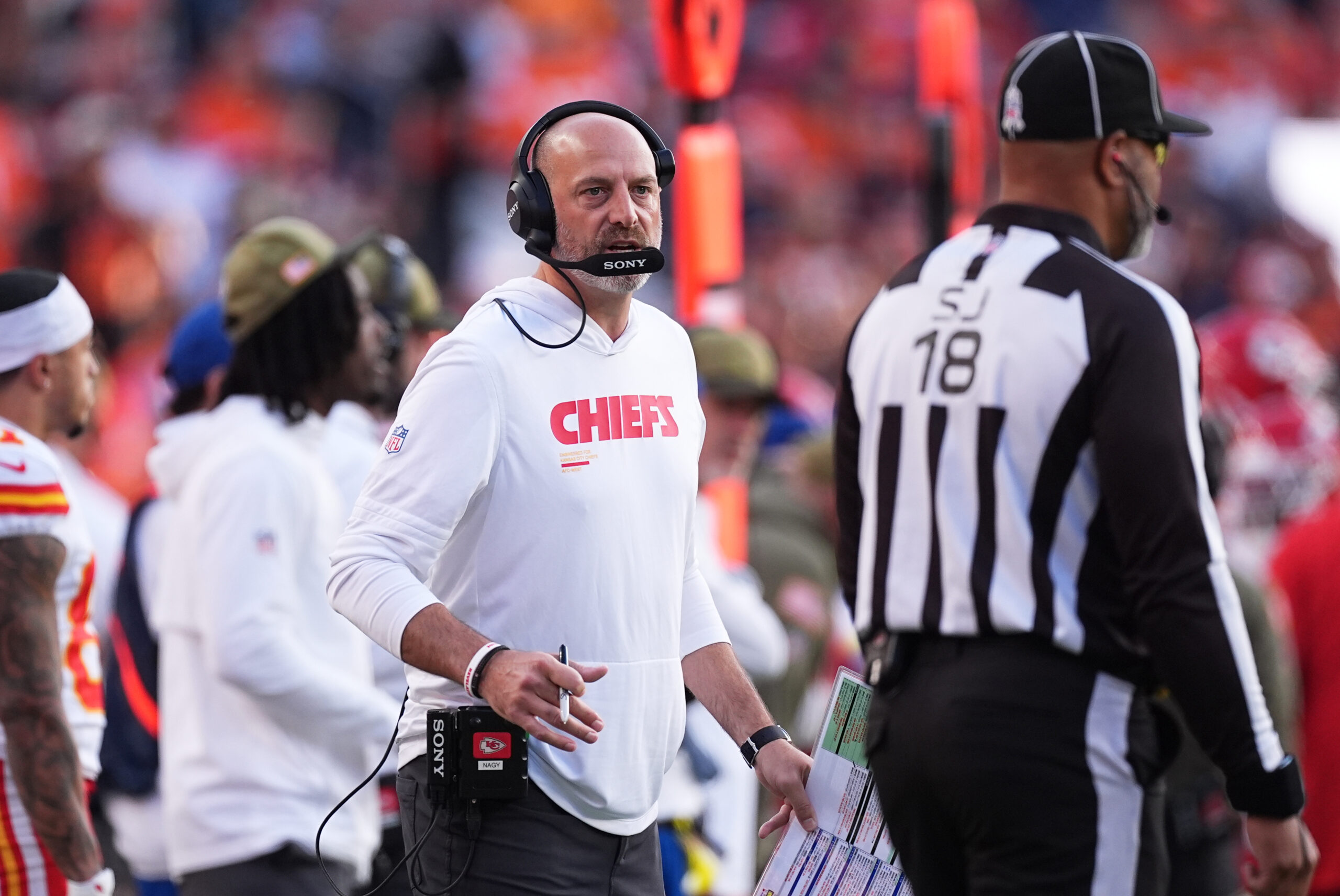 AP source: New York Giants are hiring Matt Nagy as offensive ...
